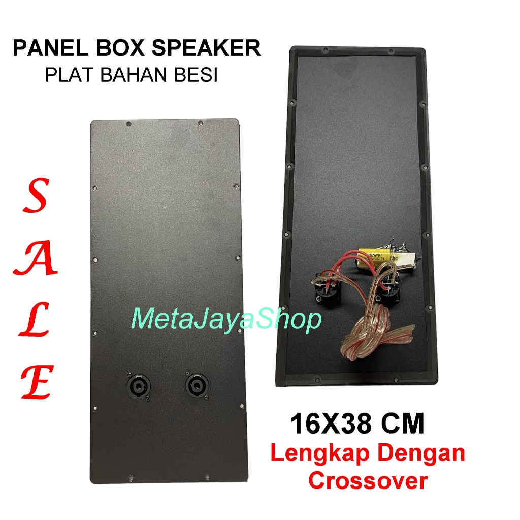 Jual Panel Box Speaker Plat Box Bahan Besi Lengkap Crossover | Shopee ...