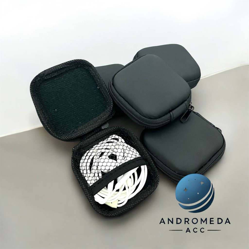 Jual CASE PENYIMPANAN HEADSET/KABEL/TWS POUCH MINI UNTUK PENYIMPANAN ...