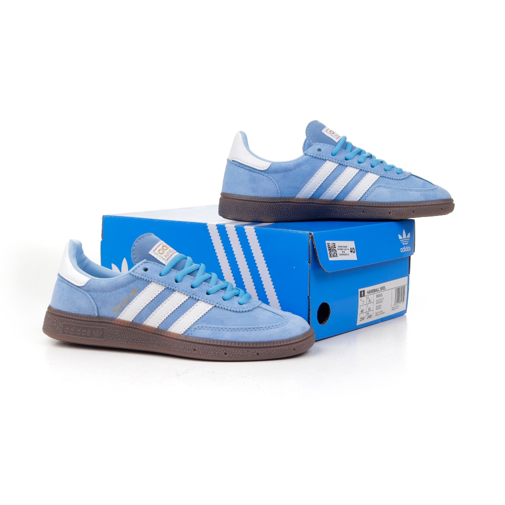 Jual (DBX) Sepatu Adidas Spezial Handball Light Ice Blue | Shopee Indonesia