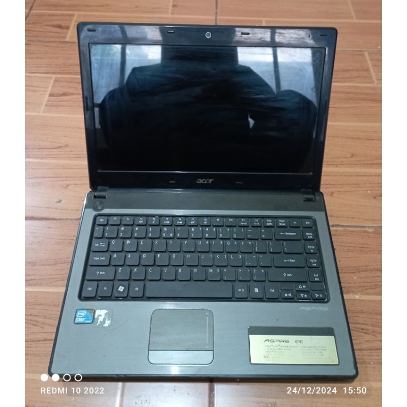 Jual Laptop Acer Aspire 4741 series Core i5 DDR3 kondisi matot tidak ...