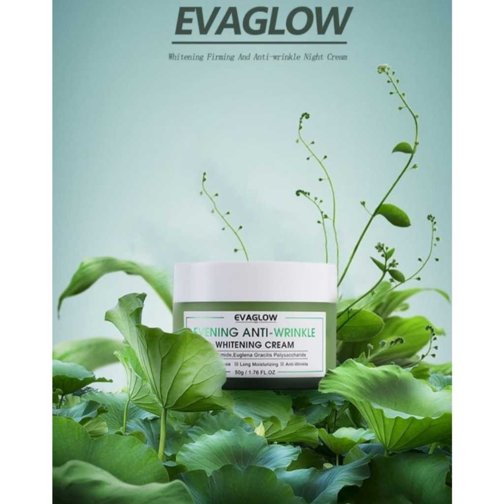 Jual EVAGLOW Anti-Wrinkle Whitening Cream | Shopee Indonesia
