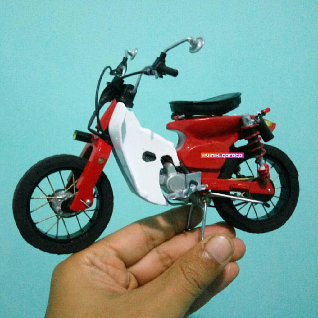 Jual LZS.CO - PO - MINIATUR HANDMADE - SEPEDA, SEPEDA MOTOR, MATIC DAN ...