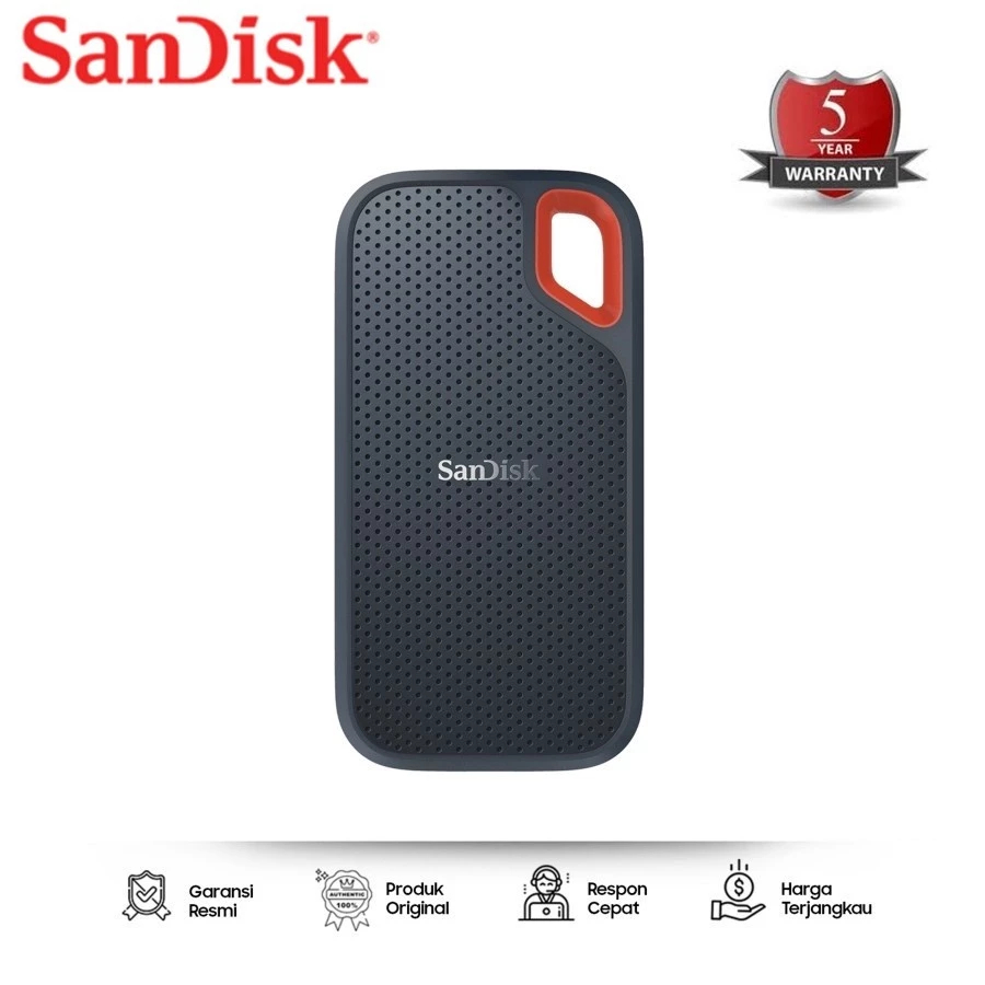 Jual SANDISK EXTREME PORTABLE SSD V2 2TB USB 3.2 EXTERNAL 2 TB USB TYPE C E61 | Shopee Indonesia