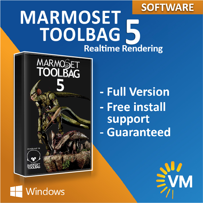 Jual MARMOSET TOOLBAG 5 4 Realtime Render | Update Terbaru Full Version Windows | Shopee Indonesia