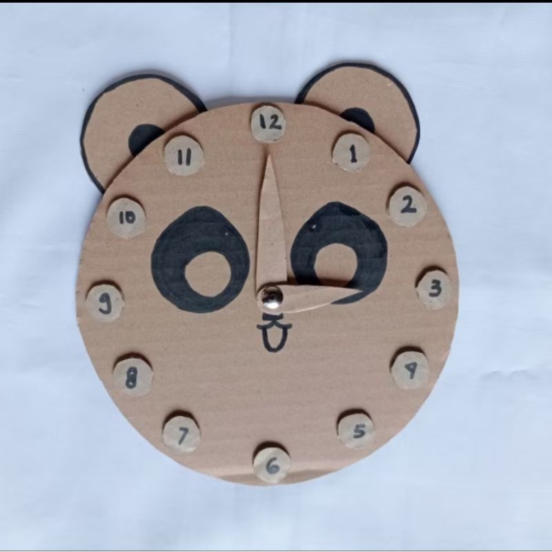 Jual Kerajinan tangan jam dinding dari kardus siap pajang | Shopee ...