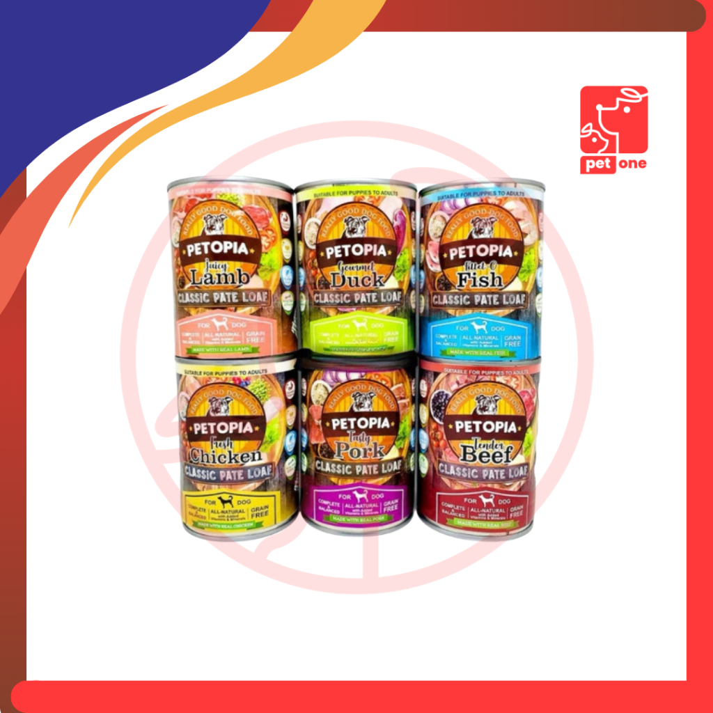 Jual Wet Dog Food PETOPIA 1 Dus 380 G x 24 pcs - ISI BISA MIX Beef ...