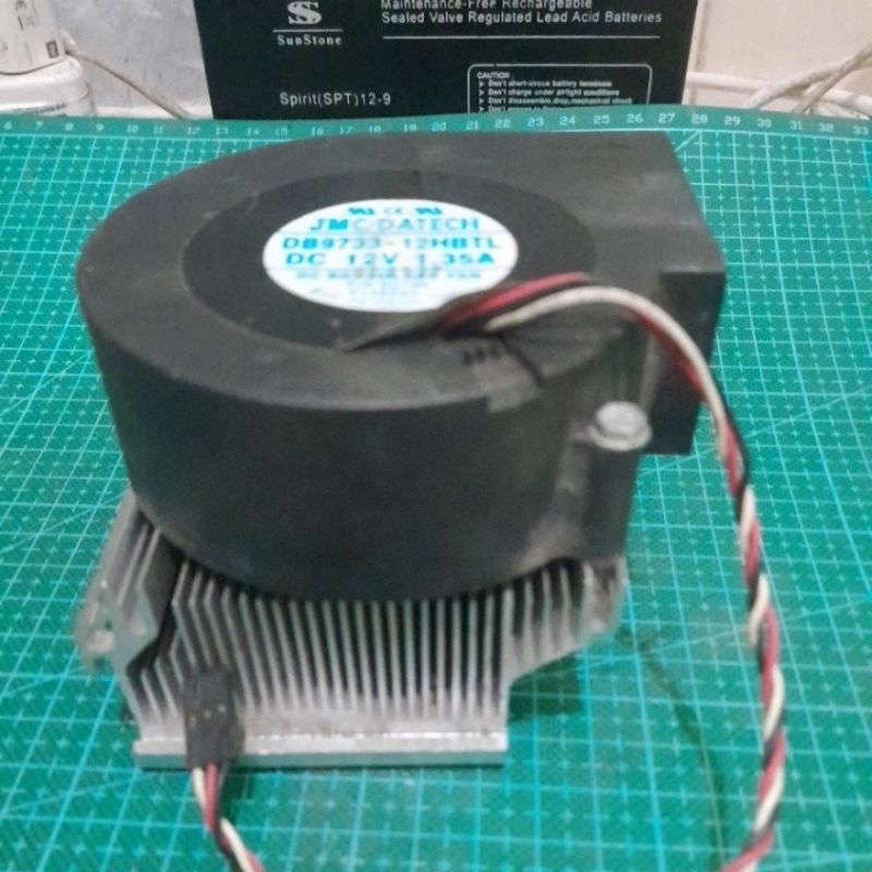 Jual KIPAS BLOWER PLUS HEATSINK DC 12V-1.35A SESUAI GAMBAR | Shopee ...