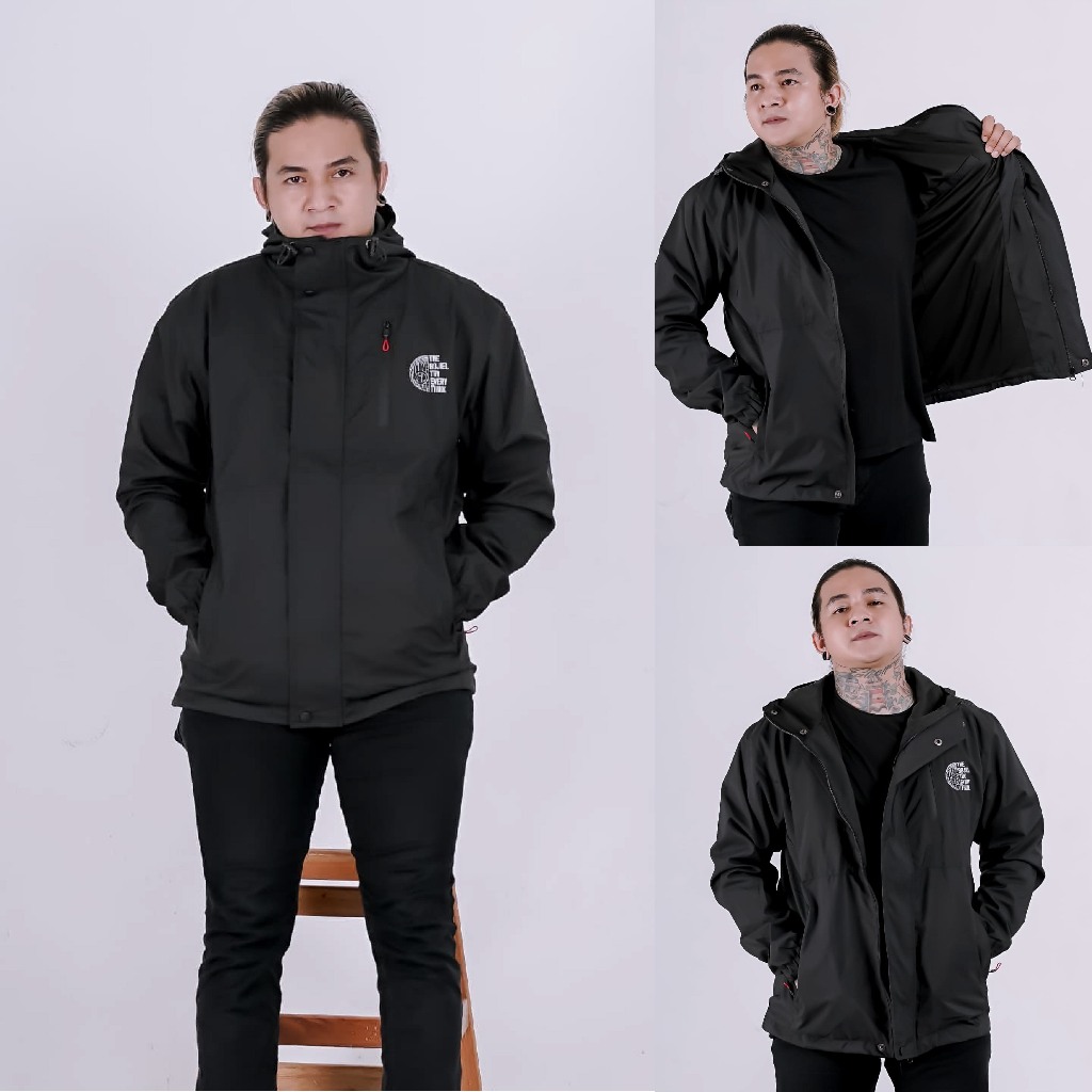 Jual Jaket Parasut Outdoor Waterproof Windbreaker Pria Wanita Anti Air ...