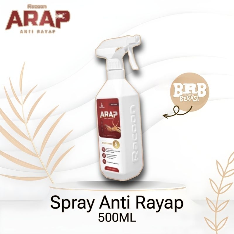Jual Racoon ARAP Spray Anti Rayap / Obat Anti Rayap 500ml | Shopee ...