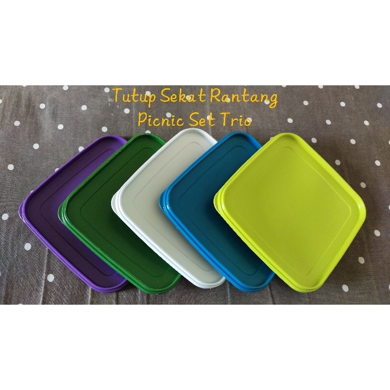 Jual Tutup Sekat Rantang Picnic Set Trio(1) | Shopee Indonesia