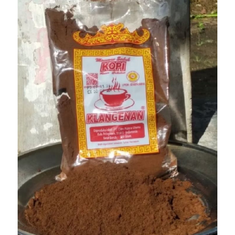 Jual kopi lampung klangenan kemasan 200gram | Shopee Indonesia