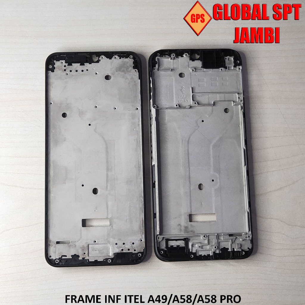 Jual FRAME INFINIX ITEL A49 / A58 / A58 PRO / TULANG TENGAH / BEZZLE ...