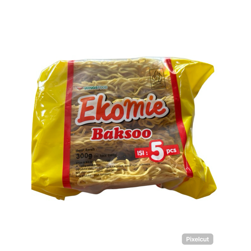 Jual Ekomie baso 1 pak isi 5 keping | Shopee Indonesia