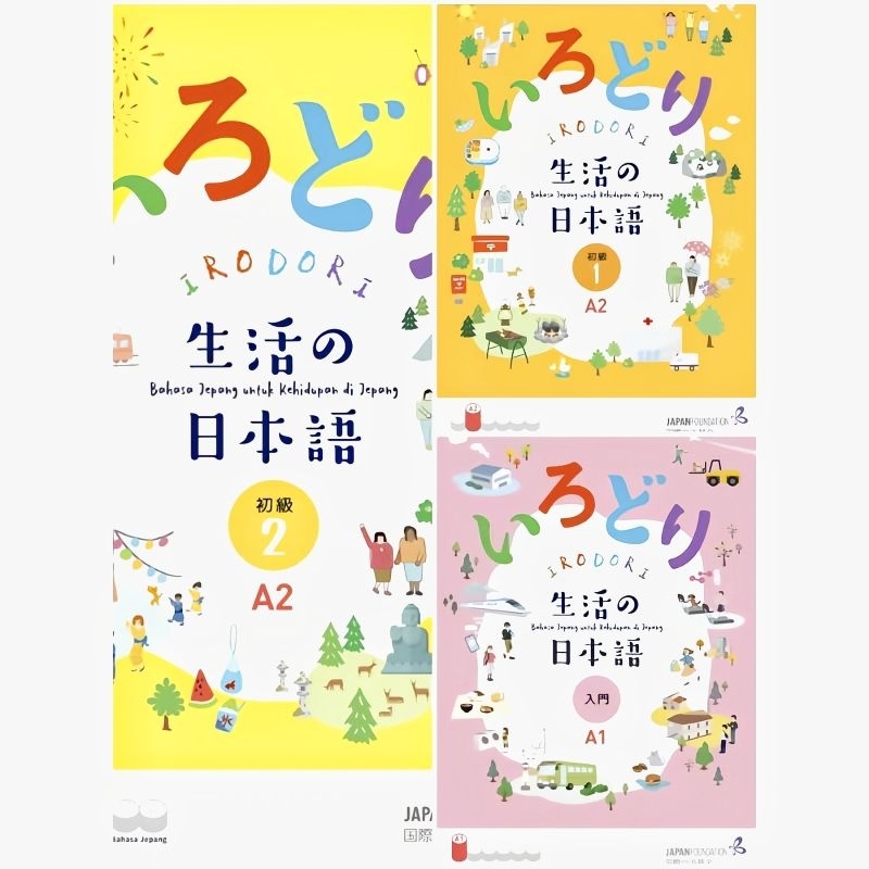 Jual Buku Irodori Bahasa Jepang Untuk Kehidupan Dijepang | Shopee Indonesia