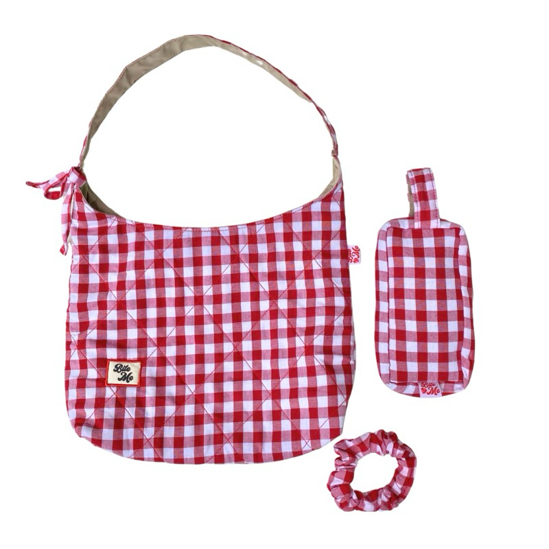 Jual Tas Bahu Kotak-Kotak | Tas Wanita Unik Totebag Pattern | Totebag ...