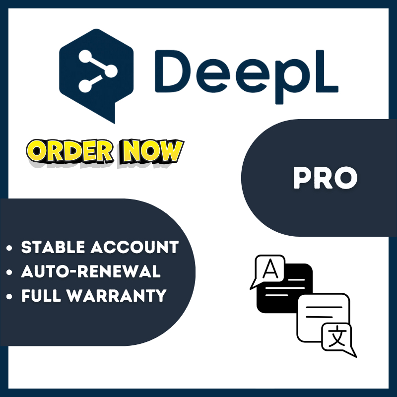 Jual PRIVATE DeepL Pro Advanced + Write Pro 1 Bulan | Shopee Indonesia