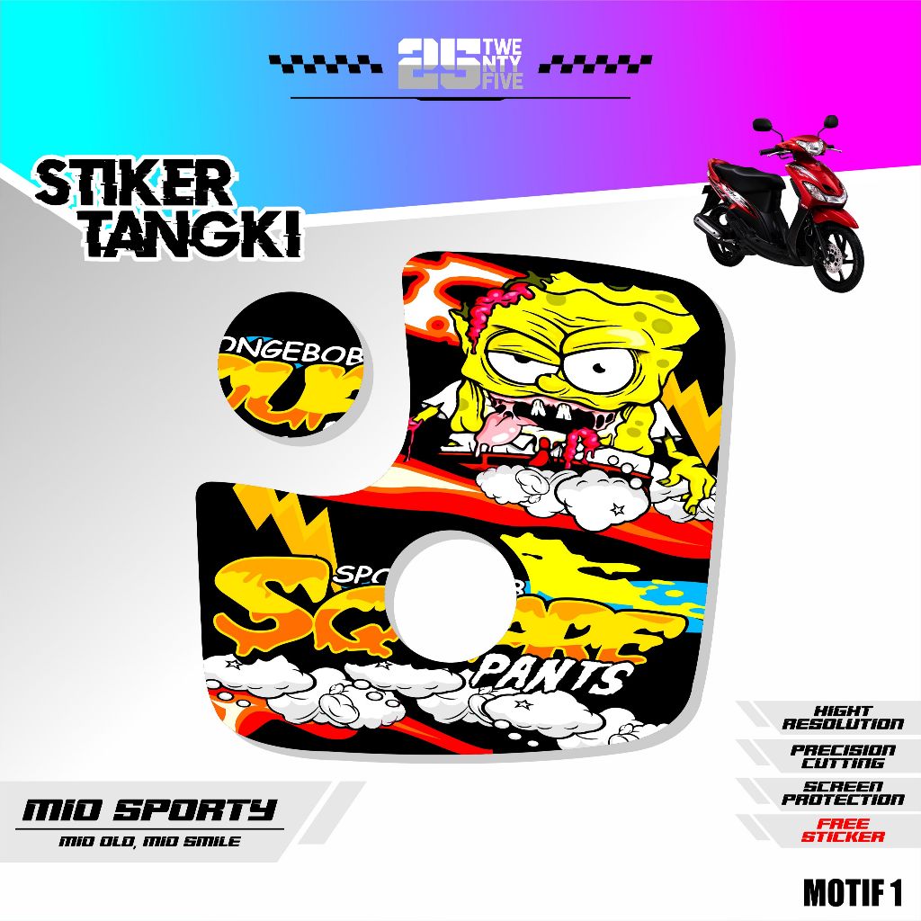Jual STICKER TANGKI MIO SPORTY,MIO SMILE,MIO OLD,MIO SOUL KARBU, STIKER ...