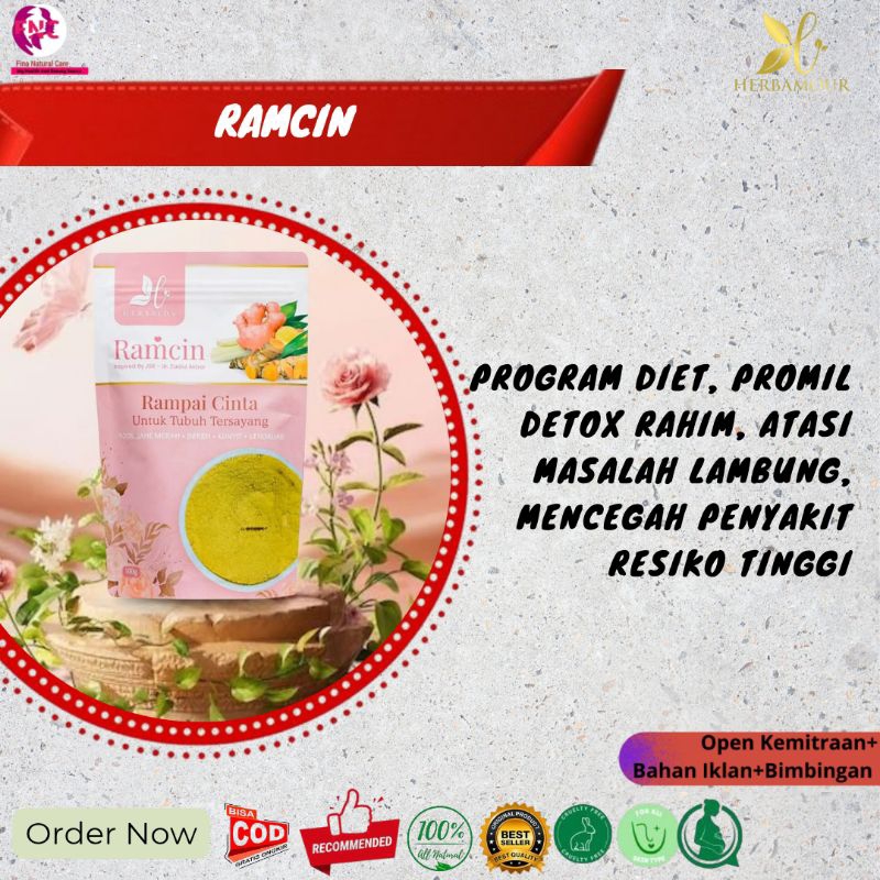 Jual RAMCIN|JSR by DRZAINUDIL AKBAR|RIMPANG MURNI HERBALOV | Shopee ...