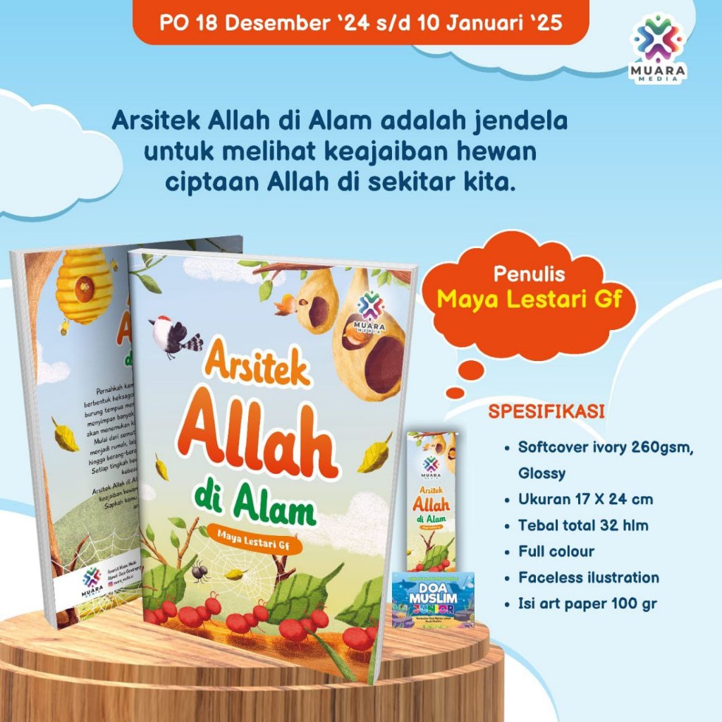 Jual Arsitek Allah di Alam - [Pustaka Hulwah x Muara Media] | Shopee ...