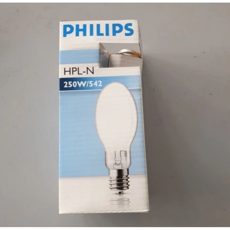 Jual Lampu Philips HPLN 250 Watt 542 E40 SG - Lampu MercuryStandard High Pressure Mercury Lamp ...