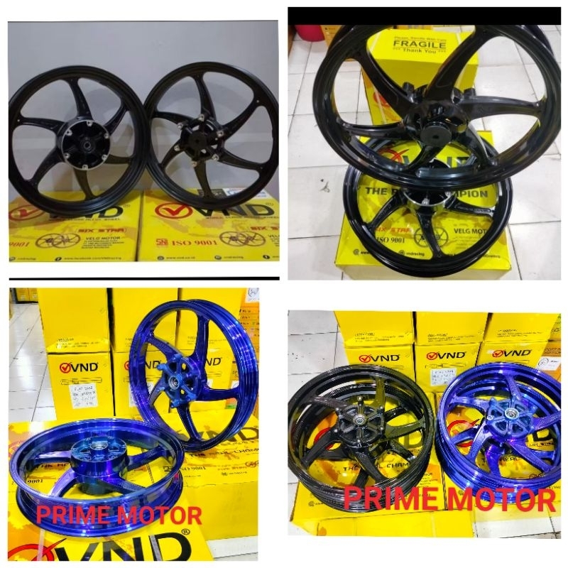 Jual VELG RACING VND SIX STAR NINJA RR / R UK VELG DEPAN 215/17 ...
