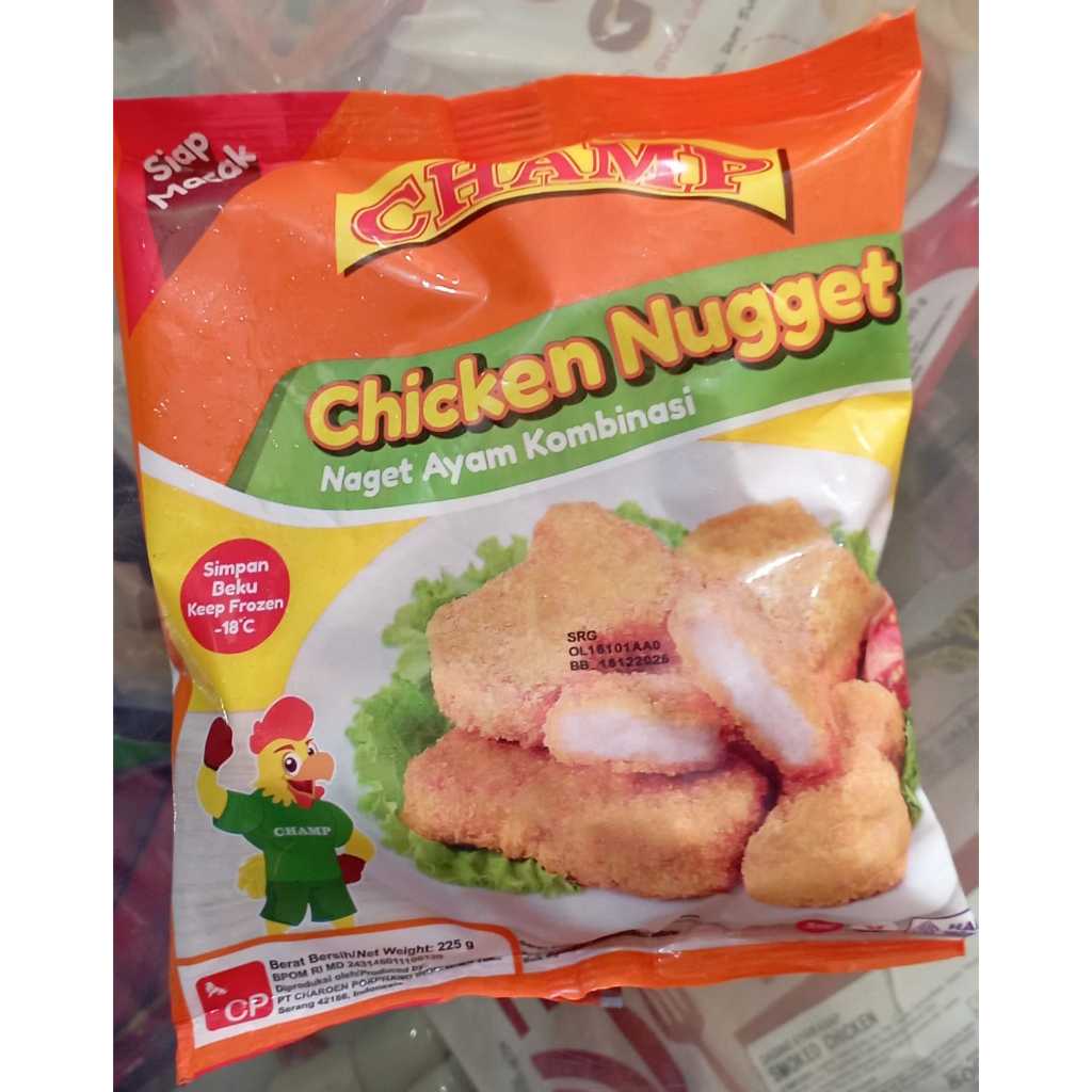 Jual Champ Chicken Nugget 225gr | Shopee Indonesia