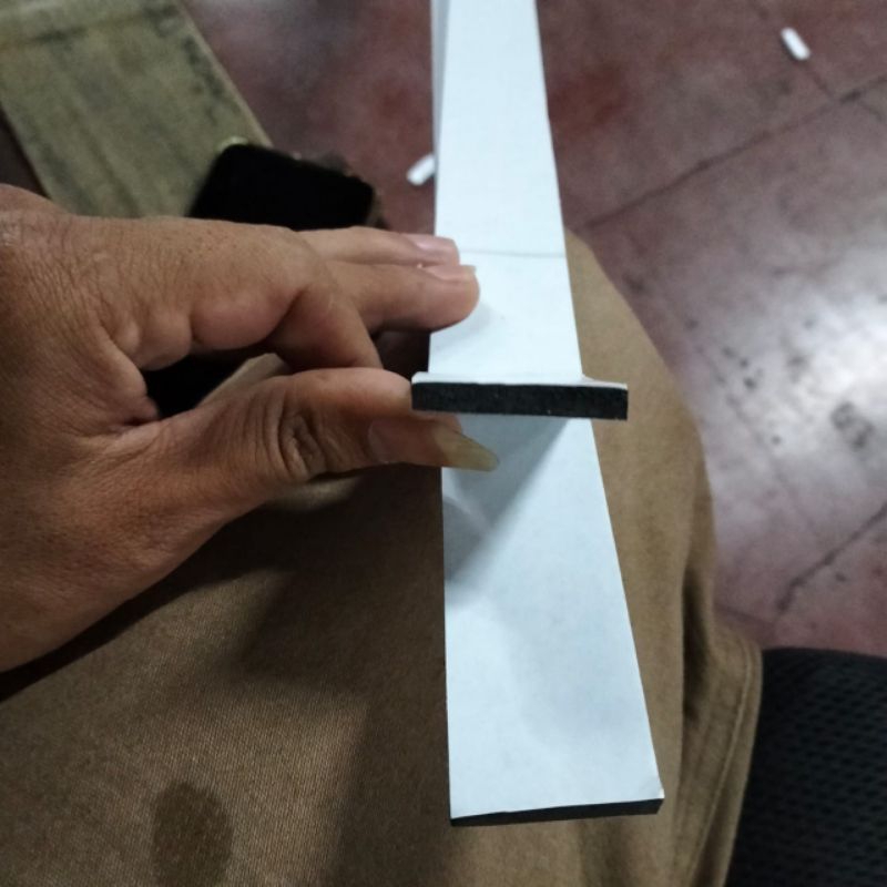 Jual sponge tape/ spon tape / foam tape tebal 10mm x 50mm | Shopee ...