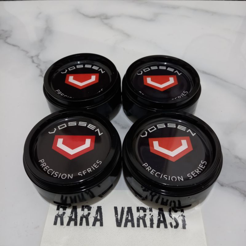 Jual dop roda tutup velg racing tabung besar VOSSEN logo diameter 6,5 ...