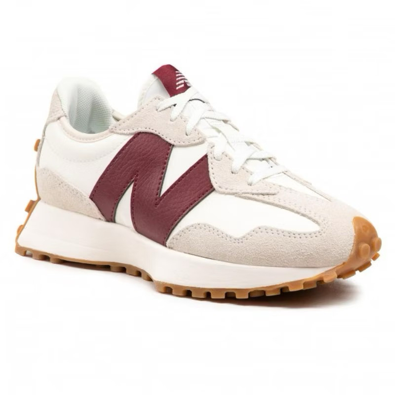 Jual New Balance 327 Moonbeam Classic Burgundy Original | Shopee Indonesia