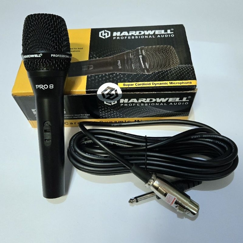 Jual Mic Micropon Hardwell PRO 8 Dynamic Microphone | Shopee Indonesia