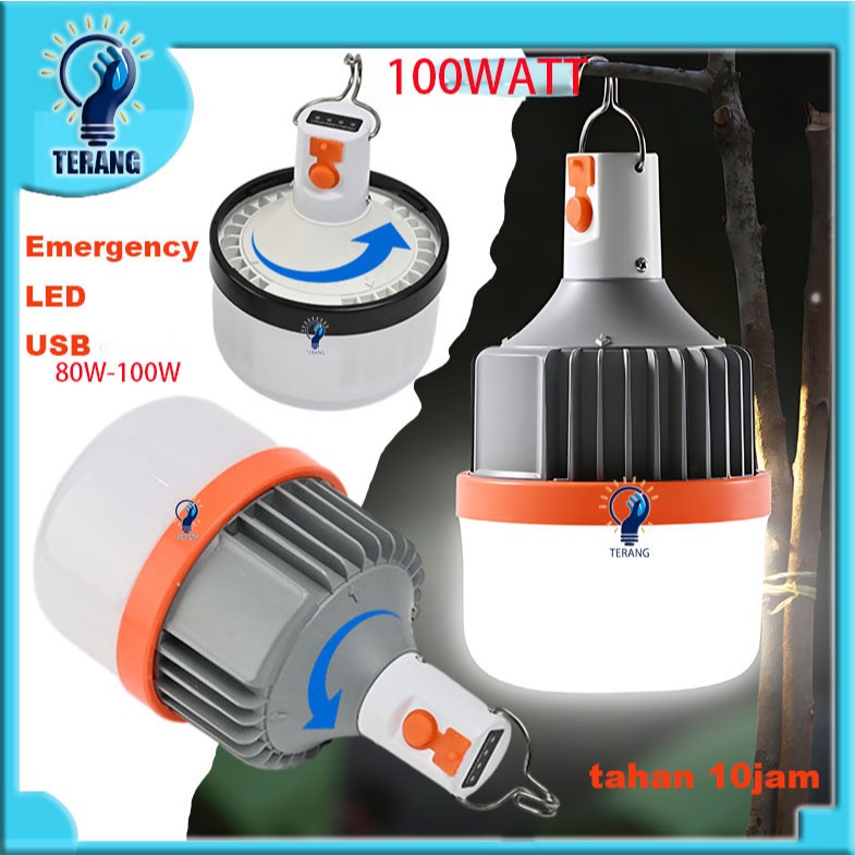 Jual Emergency LED USB 100W/ Lamp Magic Jumbo Tetap Nyala Lama Walau ...