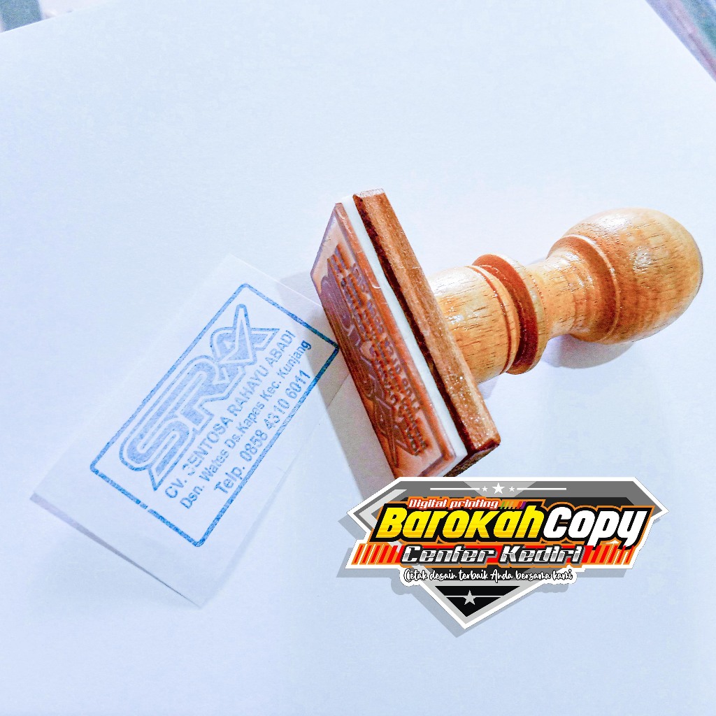 Jual STEMPEL KAYU/ STAMPEL MANUAL / STAMPEL KARET/STAMPEL EKONOMIS ...