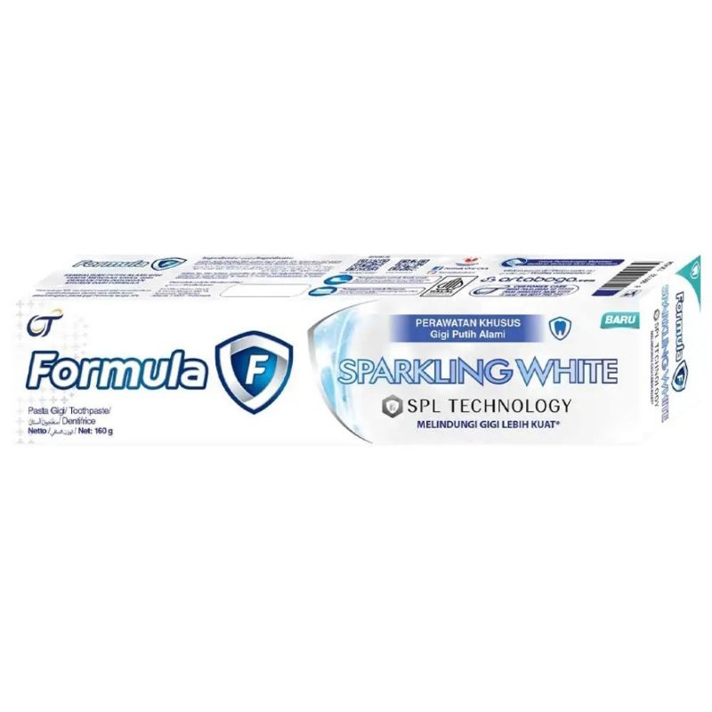 Jual FORMULA PASTA GIGI SPARKLING WHITE SPL TECHNOLOGY 160gr | Shopee ...