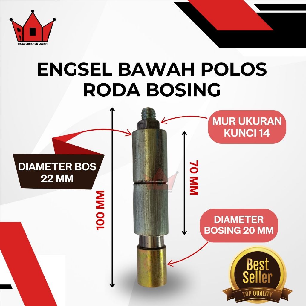 Jual Engsel bawah henderson kulitas super engsel bawah pintu sliding ...