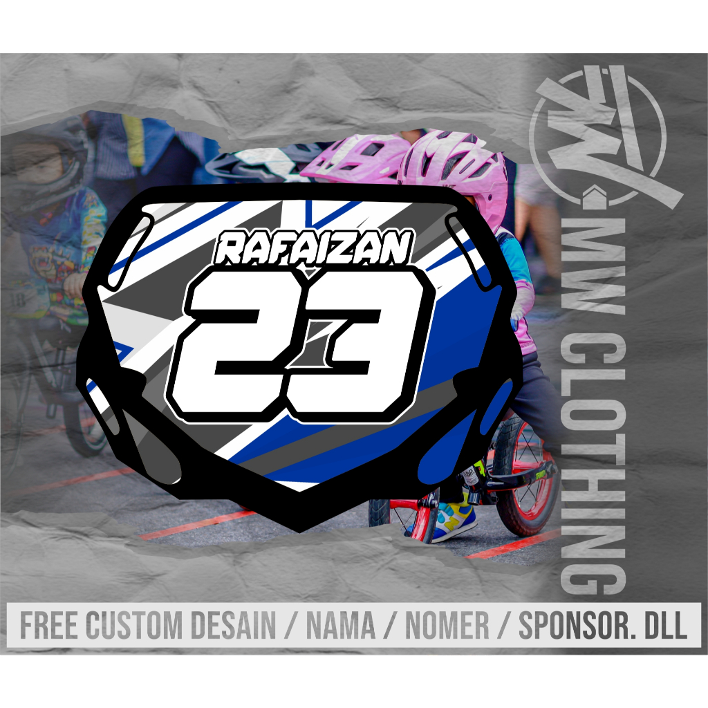 Jual CUSTOM PAPAN NAMA PUSHBIKE / BALANCE BIKE | Shopee Indonesia