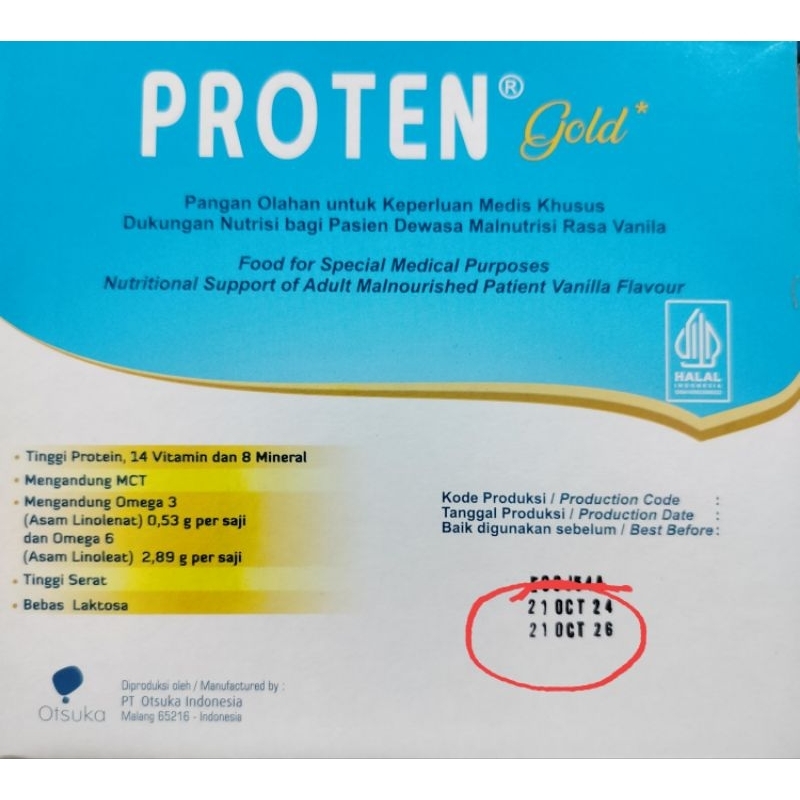 Jual Proten gold Vanilla (Exp Feb 2027) | Shopee Indonesia
