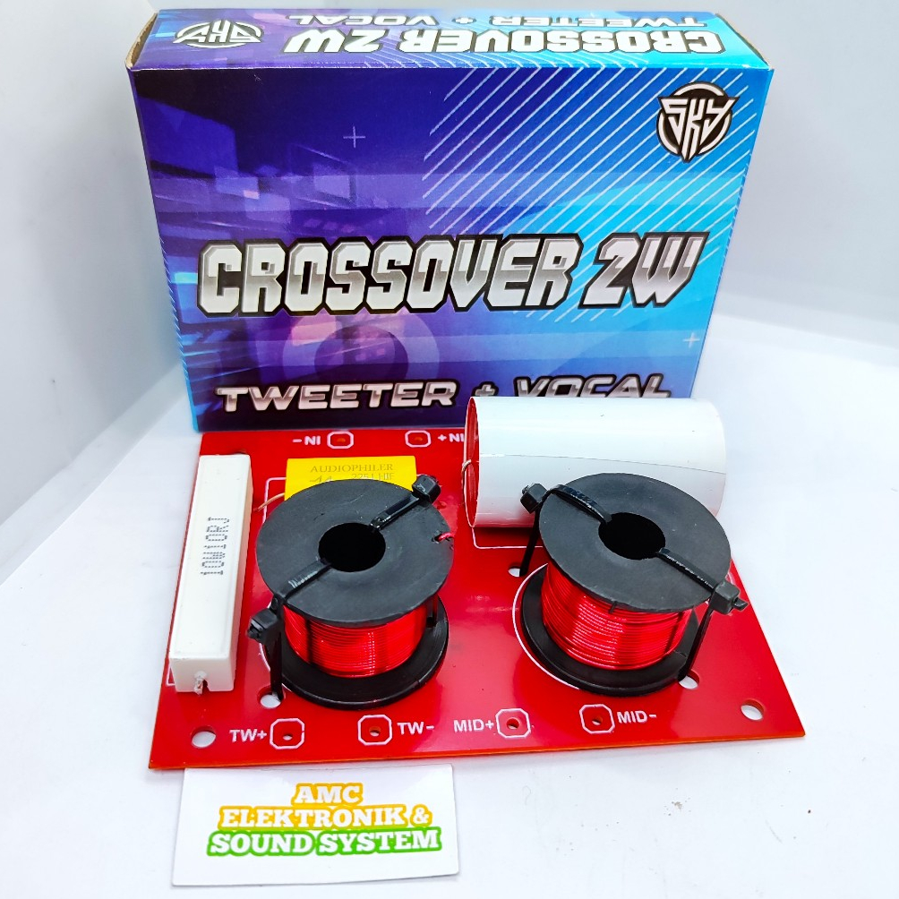 Jual KIT CROSSOVER 2 WAY TWEETER + VOKAL MERK SKY CROSSOVER PASIF 2 WAY ...