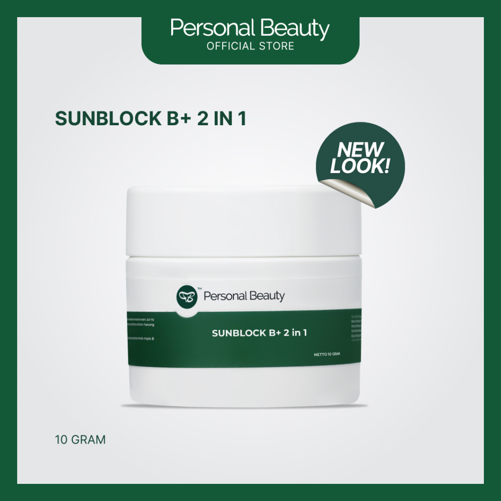 Jual Sunblock B+ 2in1 Racik Personal Beauty | Shopee Indonesia