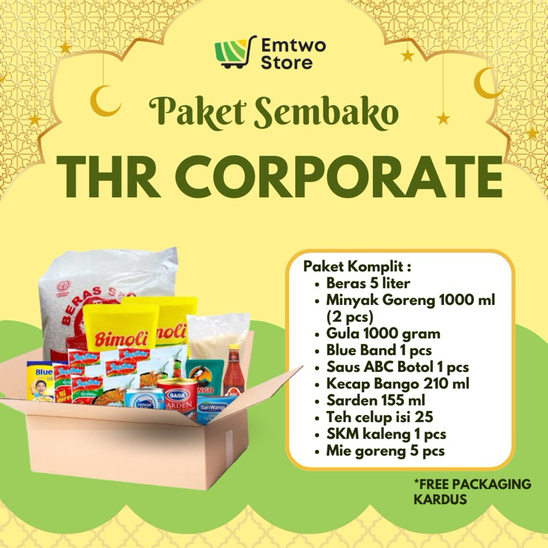 Jual Paket Sembako THR Corporate - Komplit | Shopee Indonesia