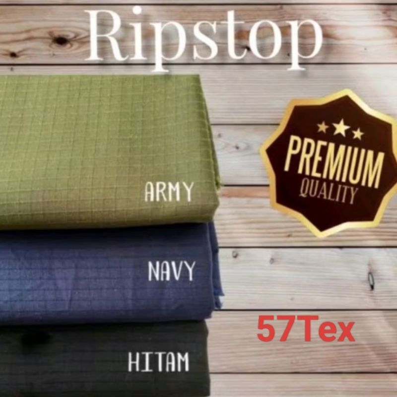 Jual Kain Ripstop TR Katun / Bahan Ribstok / Kain Ripstok | Shopee ...