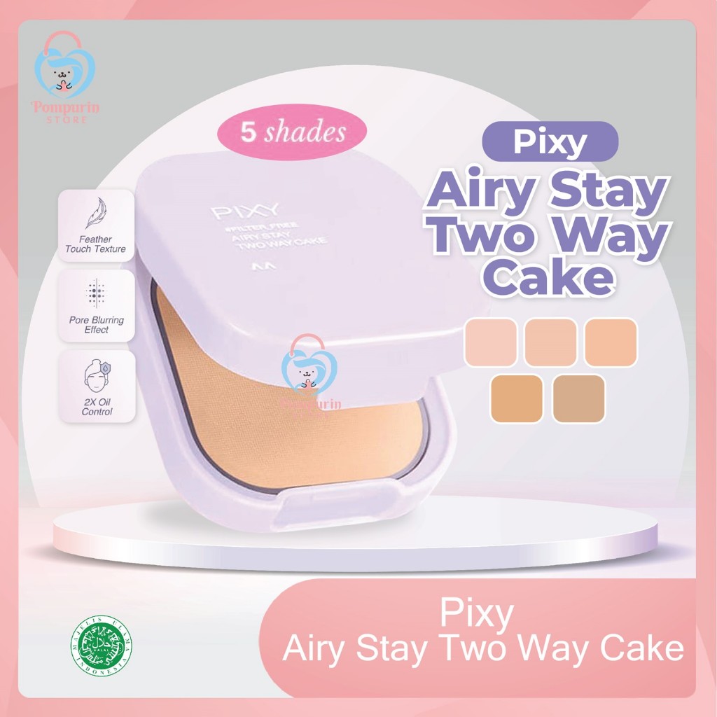 Jual PIXY Airy Stay Two Way Cake 4gr - Bedak Padat TWC Long Lasting by ...