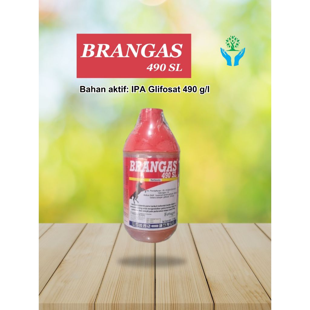 Jual Brangas 490 SL - 1 L Glifosat Obat Rumput Obat Kuning | Shopee ...
