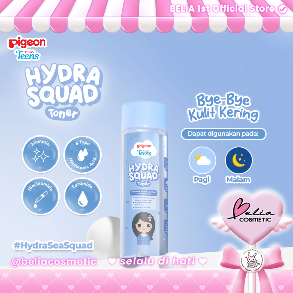 Jual [ BELIA ] PIGEON TEENS Hydra Squad Toner 100ml | Skincare Remaja ...