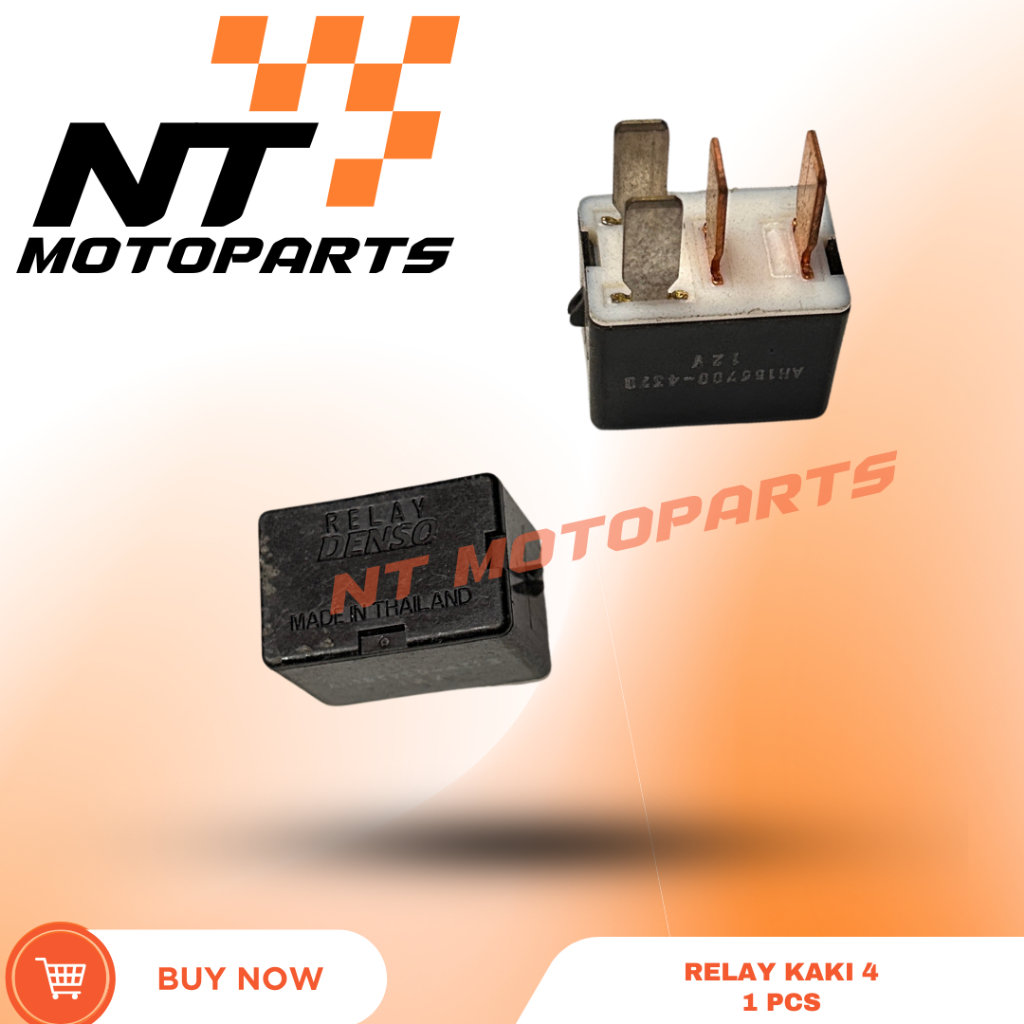 Jual relay stater kaki 4 Denso beat fi vario 125 150 scoopy spacy fi NT ...