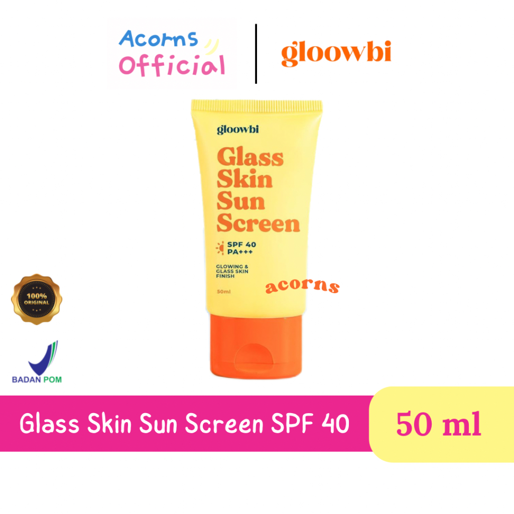 Jual [READY STOCK] Gloowbi Glass Skin Sunscreen SPF40 PA+++ Protecting ...