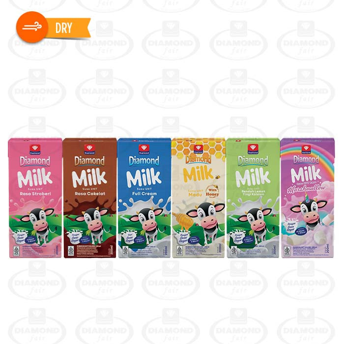 Jual Diamond Milk Uht 200Ml | Shopee Indonesia
