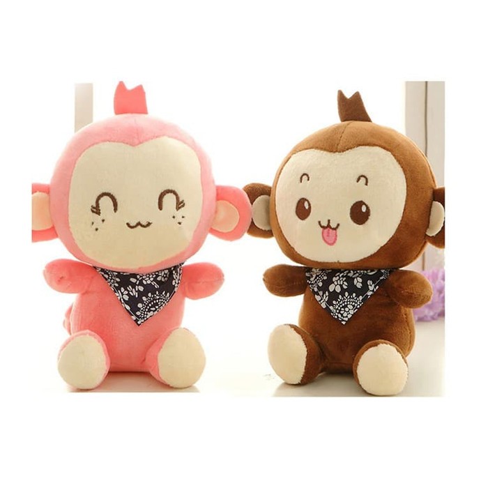 Jual boneka plush doll monyet import | Shopee Indonesia