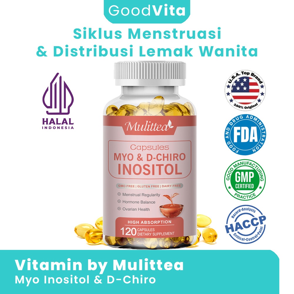 Jual Myo-Inositol & D-Chiro Inositol by Mulittea USA Penyeimbang Hormon ...