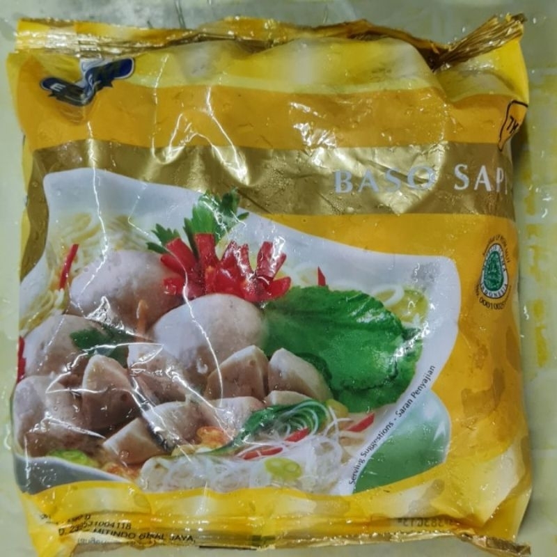 Jual Bakso Sapi Super eSseM Food Kuning isi 50 pcs | Shopee Indonesia