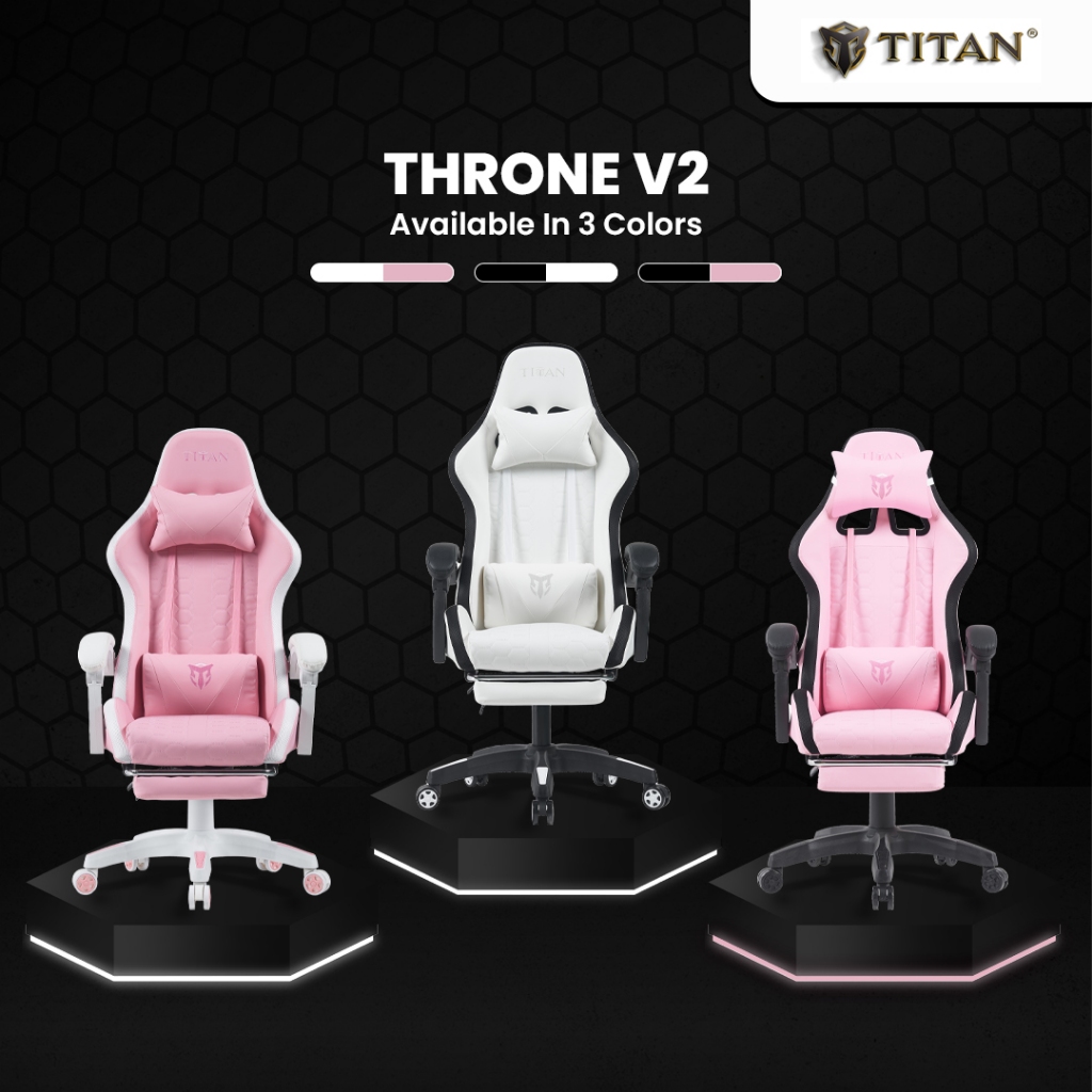 Jual Titan Throne V2 Series Premium Quality Gaming Chair / Kursi Gaming ...